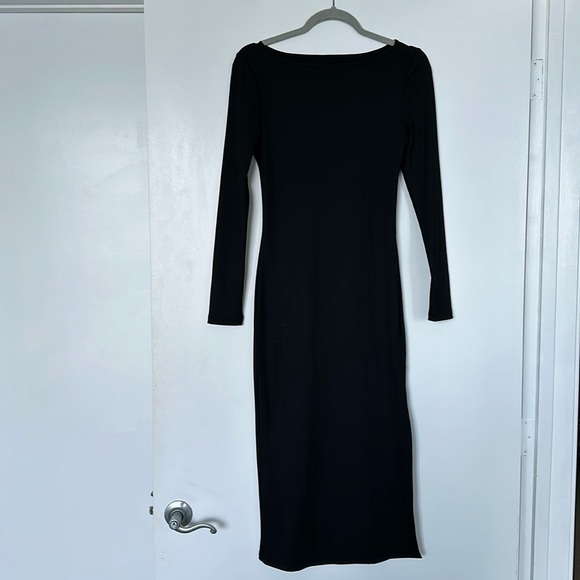 SHEIN | Dresses | Black Bodycon Maxi Dress | Poshmark
